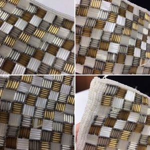 Vintage | Bags | Vintage Clovis Ruffin Beaded Clutch Purse | Poshmark